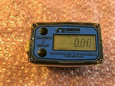Omega Engineering Flow Meter Lcd Display Ftb791 Used