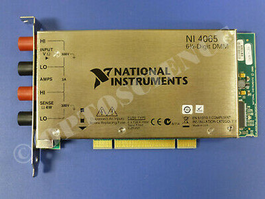 National Instruments Pci-4065 Multimeter Card 6-1/2 Digits, Ni Daq Dmm