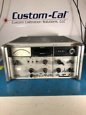 Hp 3590A Wave Analyzer W/3593A Sweeping Local Oscillator 20Hz-620Khz ...