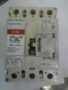 Cutler Hammer Eaton Fd3050 50 Amp Circuit Breaker - SPW Industrial