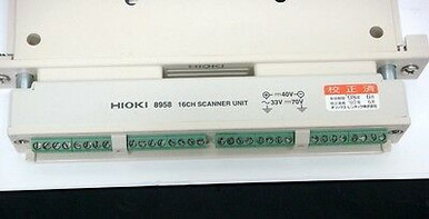 Hioki 8958 16Ch Measurement Units