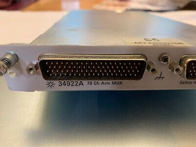 Agilent/Keysight 34922A 70 Channel Armature Multiplexer For 34980A