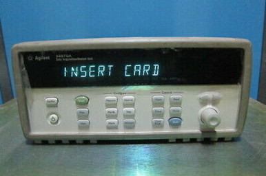 Agilent/Hp 34970A Data Acquisition/Switch Unit With Built-In 6.5-Digit Dmm
