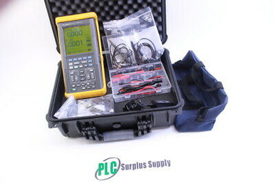 Fluke 97 Scopemeter Dual Channel 50 Mhz W/ Case + Leads + Probes