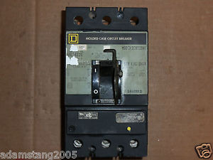 Square D Kal Kal36225 225 Amp 3 Pole Circuit Breaker Gray Bad Label ...
