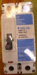 Westinghouse Ehd2060 60 Amp Circuit Breaker 2-Pole 480V Warranty - SPW ...