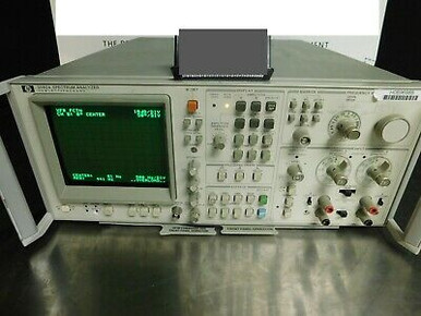 Hp 3582A Dual-Channel Dynamic Signal Analyzer - White