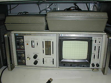 Hp 8407A And 8610A Network Analyzer And 11655 Impedance Probe 3 Parts