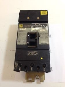 Square D Ka36200 200 Amp 3 Pole 600 Volts Circuit Breaker Used Has ...
