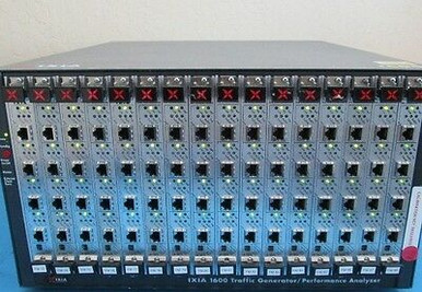 Ixia 1600 Chassis Fully Loaded With 4-Port Fastethernet Modules