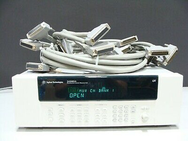 Agilent / Keysight 34980A Switch / Measure Mainframe 8 X 34922A 70Ch ...