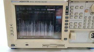 Ando Aq6317B Optical Spectrum Analyzer - Tested & Ships Same Day - Warranty