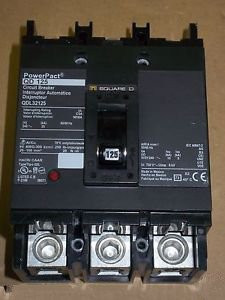Square D Qd 125 Qdl 3 Pole 125 Amp 240V Qdl32125 Circuit Breaker - SPW ...