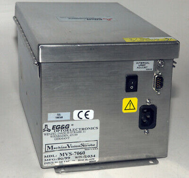 Eg&G Mvs-7060 Machine Vision Strobe, Flash, Fiber Optic Output Port