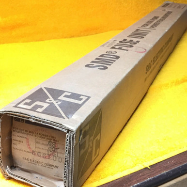 NEW S & C ELECTRIC 100E AMP 69 KV FUSE SMD-1A UNIT CAT # 566100 - SPW ...