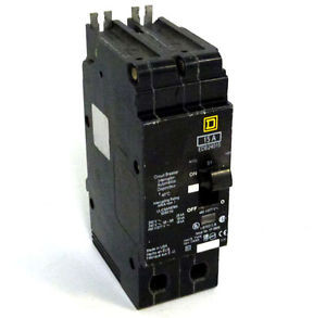 Square D Edb24015 15A 2-Pole 480V Circuit Breaker - SPW Industrial