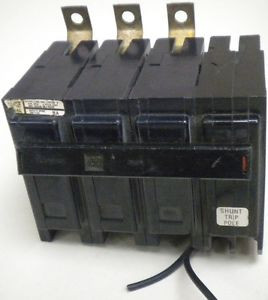 Westinghouse Bab3100Hs 240 Vac 100 Amp 3 Pole Circuit Breaker W/ Shunt ...