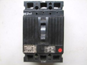 General Electric Ted134125 125 Amp 480 Volt 3 Pole Circuit Breaker ...