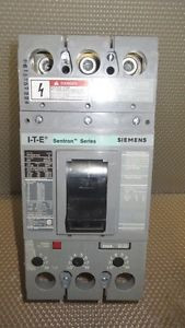 Siemens Sentron Breaker 250 Amp 600 Vac 3 Pole W/ 200 Amp Trip Model ...