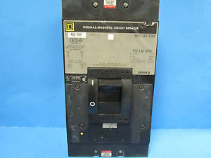 Square D 400 Amp 3 Pole Circuit Breaker Lal36400 .......... Va-10 - SPW ...