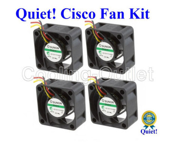 Quiet Version Cisco Sf300-24Mp Fan Kit, 4X Sunon Maglev Or Delta Low ...