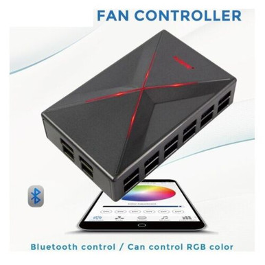 Fan Controller Bluetooth Pc Cooling Fan Speed And Rgb Control By Smart ...