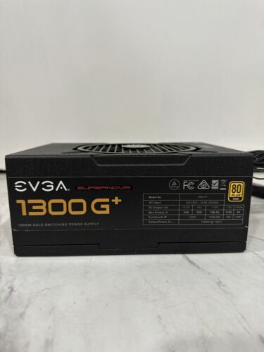 Evga Supernova 1300 G+ 1300W Fully Modular Power Supply W/Box And Full ...