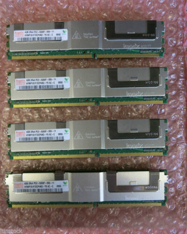 Original Dell 32Gb ( 8 X 4Gb Dimms ) 2Rx4 Hynix Ram Memory Poweredge ...