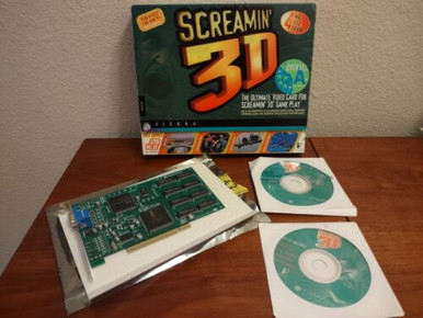 Sierra Screamin' 3D Rendition Verite 1000 Pci Graphics Card - Tested ...