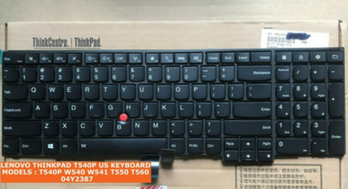 Lenovo Thinkpad T540P W540 W541 T550 T560 04Y2387 Us Backlight Keyboard