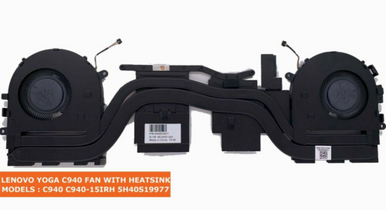 Lenovo Yoga C940 C940-15Irh 5H40S19977 Fan With Heatsink