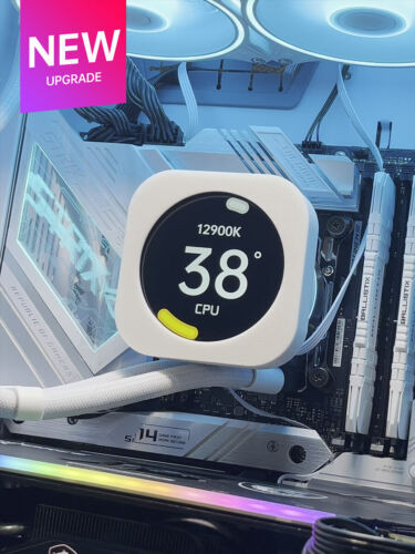 Deepcool Castle 240 360 Cpu Cooler Display Wallpaper Engine Ips Screen