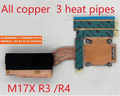 Alienware 17 Ranger M17X R3 R4 P11E 0Vh0Yk Gpu Cooling Heatsink