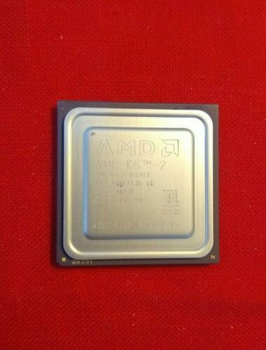 Amd Amd-K6-2/400Ack K6-2 400Ack 400 Mhz 400Mhz Very Rare Vintage ...