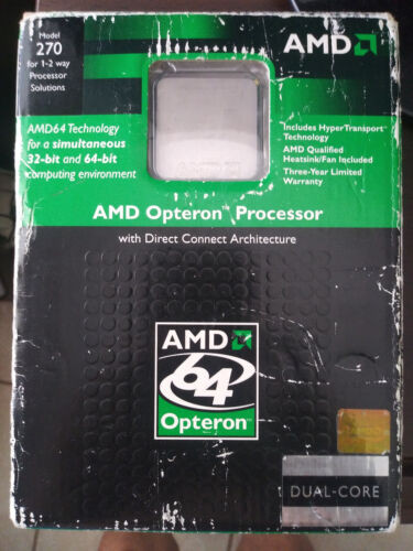 Amd Opteron Processor Model 270 With Direct Connect Architecturefan ...