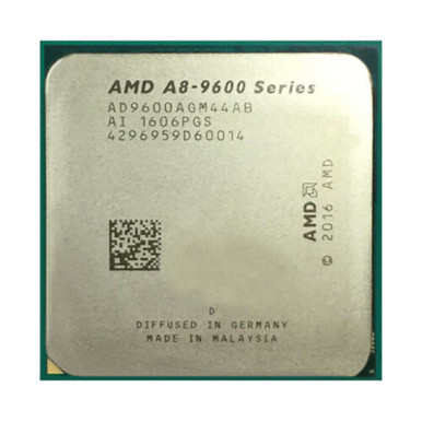 Amd A8-9600 A8-Series Quad-Core 3.1 Ghz Ad9600Agm44Ab Socket Am4 Cpu ...