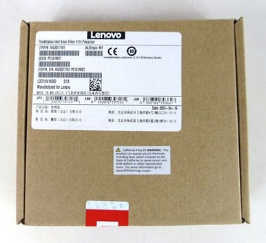 Intel Xeon Silver 4114 Sr3Gk 2.20Ghz 10-Core 13.75Mb Cpu 4Xg0Q17161 ...