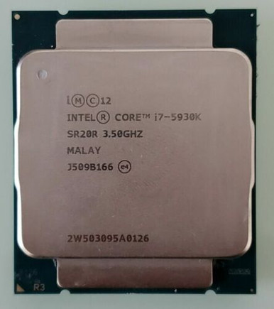 Intel Core I7-5930K Cpu Processor 15M Cache, Up To 3.70 Ghz 6 Cores ...