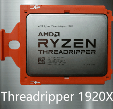 Amd Ryzen Threadripper 1920X Tr4 Cpu 12 Cores 3.50 Ghz 180W Processor ...