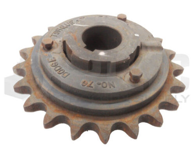 Dodge Torque-Tamer Sprocket Assembly 2" Bore 0.25" Key No.70 - SPW ...