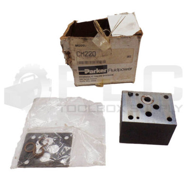 New Parker Cm220 Hydraulic Check Valve Block - SPW Industrial