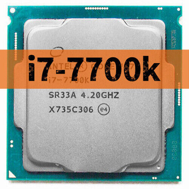 Intel 7Th Core I7-7700K Sr33A 4.20Ghz 4-Core 8-T 8Mb 91W Lga-1151 Cpu ...
