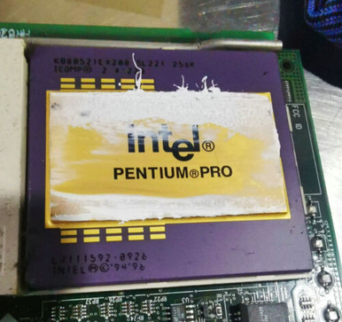 Intel Pentium Pentium Pro Sl221 Antique Cpu High Collection Value - SPW ...