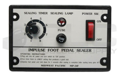 New Midwest Pacific Mp-24F Impulse Foot Pedal Sealer Control Panel ...