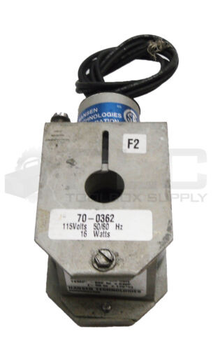 Hansen Ha4As Solenoid Valve 3" Port 16W W/ 70-0271 Coil 115V 50/60Hz ...
