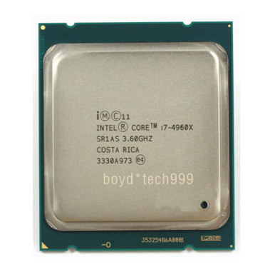 Intel Core Extreme I7-4960X 3.6Ghz Sr1As Cpu Lga2011 3600 Mhz Six Core Processor - SPW Industrial
