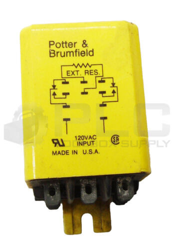 Potter & Brumfield Clf-42-70010 Time Delay Relay 1/3Hp 10A 120Vac - SPW ...