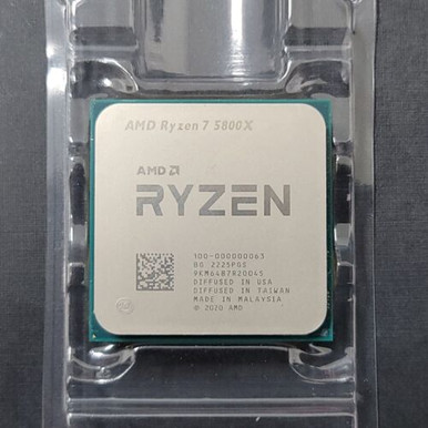 Amd 5Th R7 Ryzen 7 5800X Cpu Processor 3.80Ghz 8 Core 32Mb 7Nm 105W Am4 ...