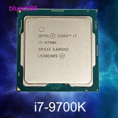 Intel Core I7-9700K Lga1151 8 Core Cpu Processor Srg15 3.60Ghz 95W ...