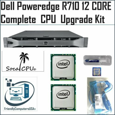 12 Core Dell Poweredge R710 Processor Upgrade Kit To 3.46Ghz X5690 Xeon ...